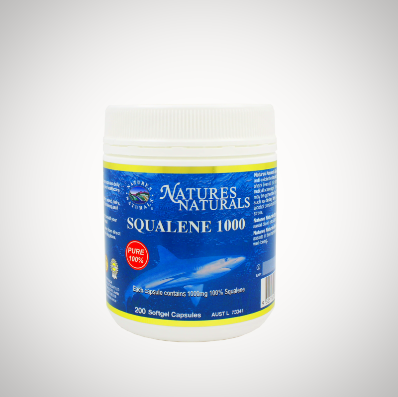 Natures Naturals® Squalene 100% Pure 1000mg – Natures Naturals Australia