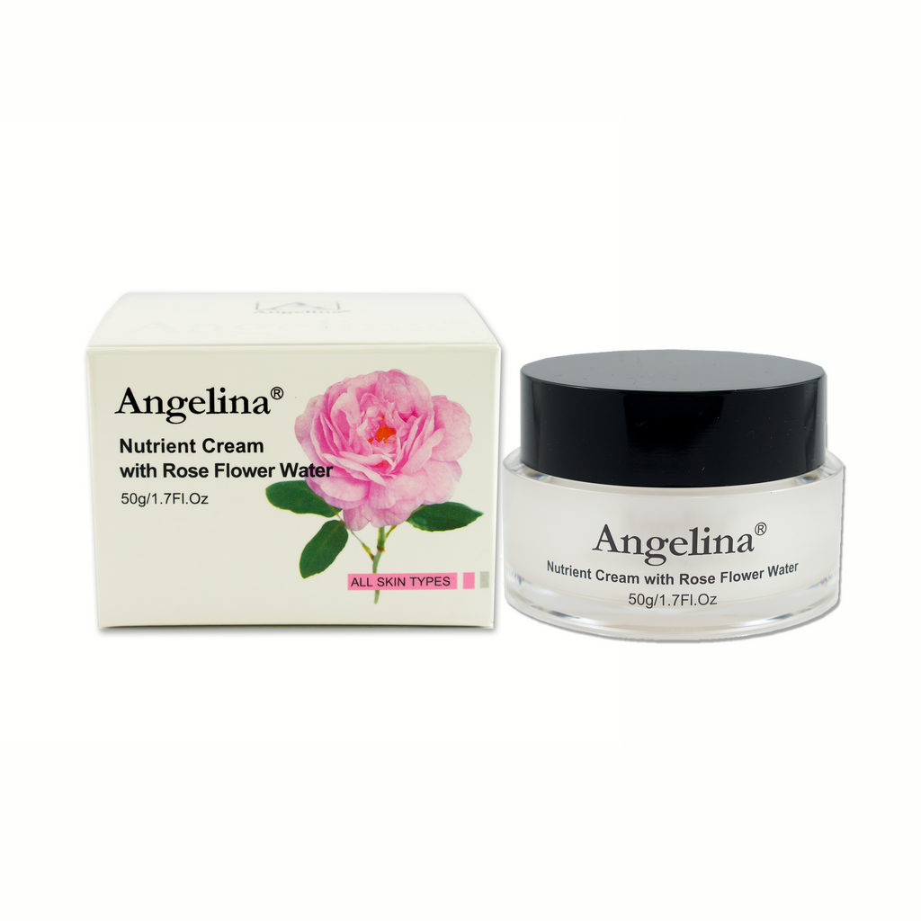 ANGELINA Nutrient Cream with Rose Flower Water – Natures Naturals Australia
